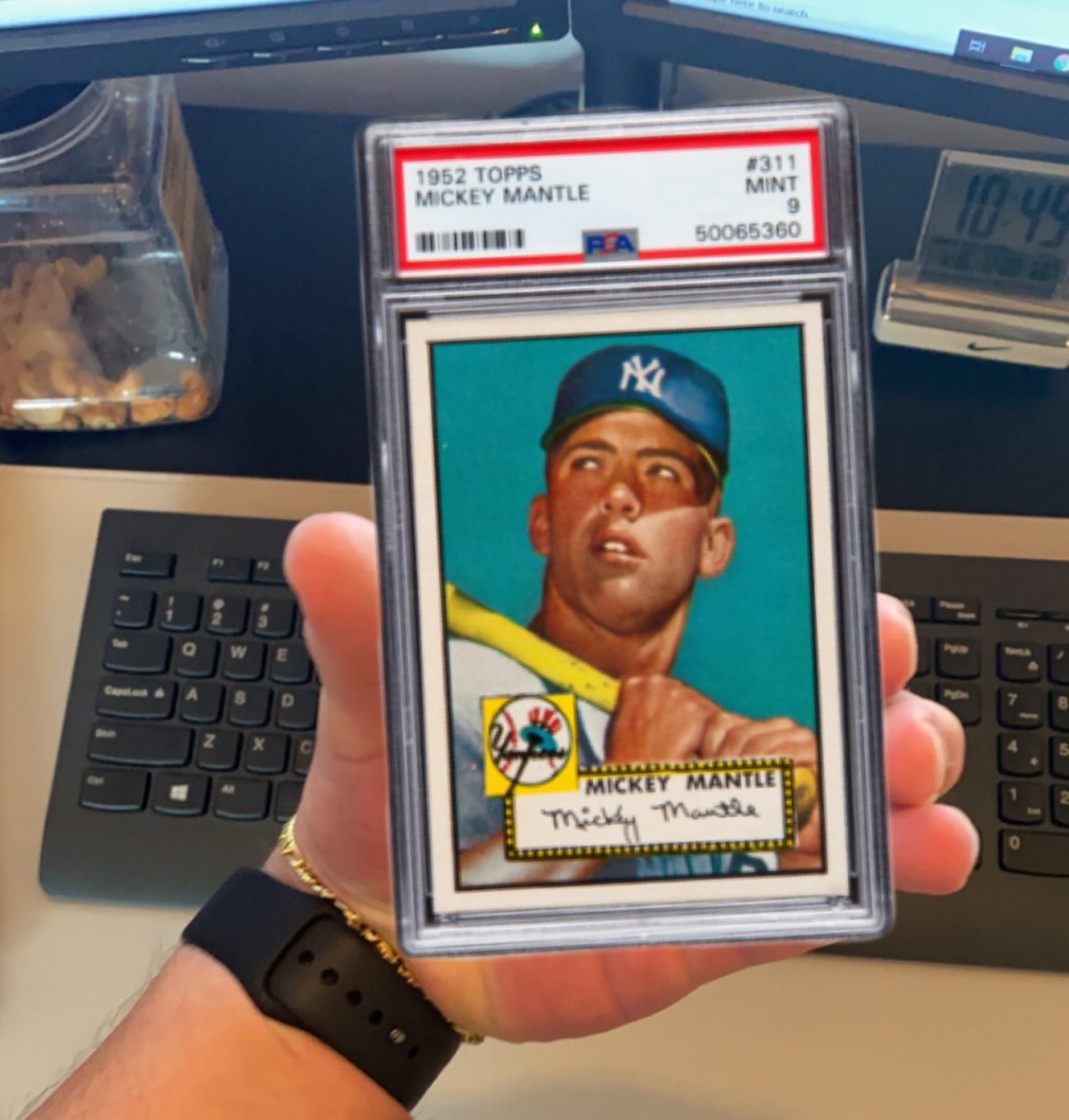 $5.2 Million Dollars For Rare Mickey Mantle Baseball Card! – The Guy Report