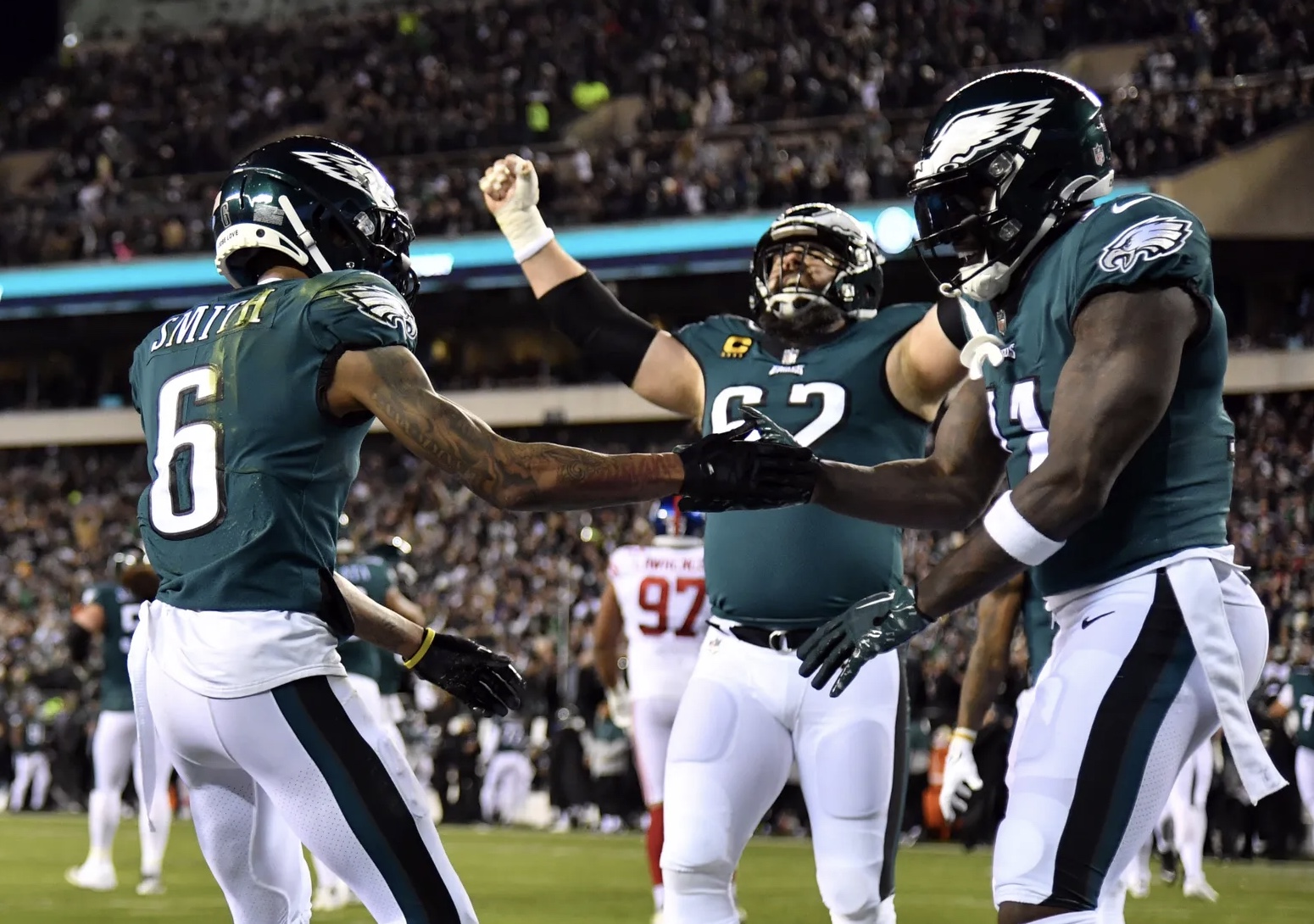 Jalen Hurts, Defense Dominate as Philadelphia Rolls to NFC Title Game ...